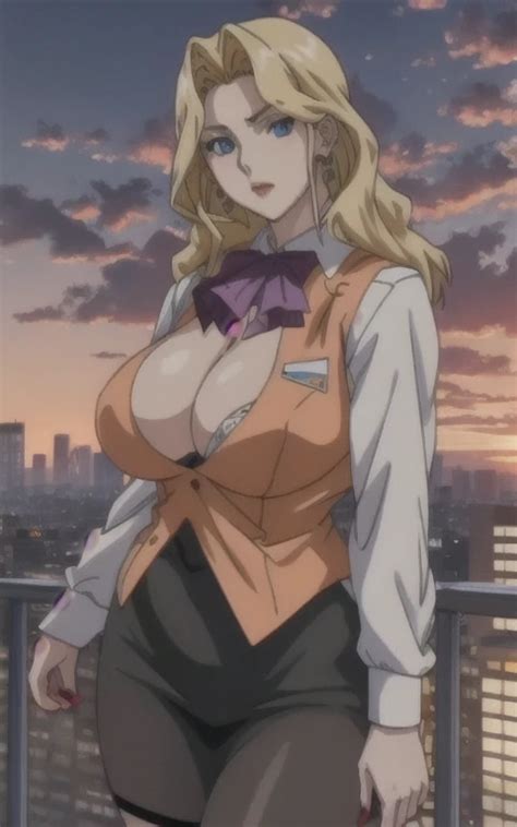 Skirtalice In Nonoyamamy Grandmother 1 Girl Blonde Hair Long Hair