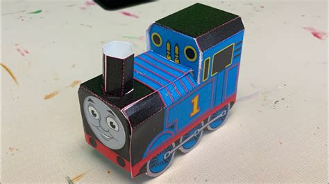 Papercraft Steam Train