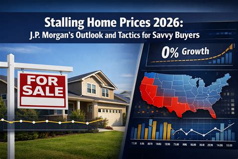 Stalling Home Prices 2026 J P Morgans Outlook And Tactics