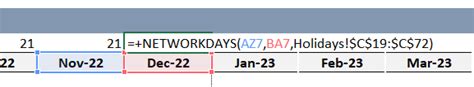 Networkdays Formula Community