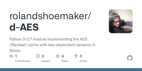 Github Rolandshoemakerd Aes Python 327 Module Implementing The