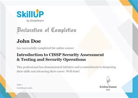 CISSP Domain 6 7 Security Assessment Testing Operations Free Course By Simplilearn