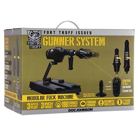 Fort Troff Gunner System 3 In 1 Modular Sex Machine My Temptations
