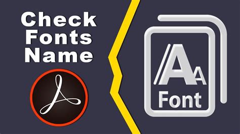 How To Identify The Font Name Of Pdf File Using Adobe Acrobat Pro 2017