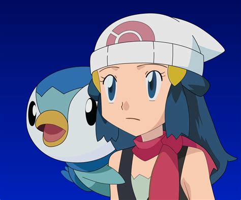 Dawn And Piplup Pokemon By Fezvrasta Pokemon Piplup Pokemon Waifu