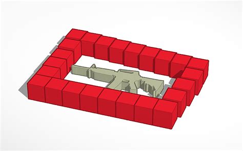 3d Design Fornite La Arma De Mateus456 Tinkercad