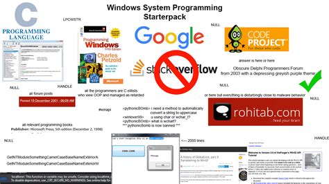 windows system programming starterpack r starterpacks