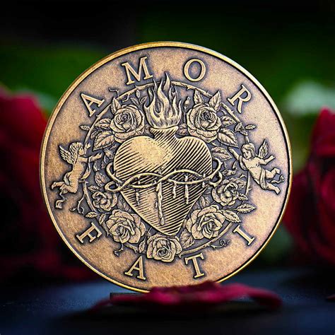 Amor Fati Coin Edc Reminder Coins