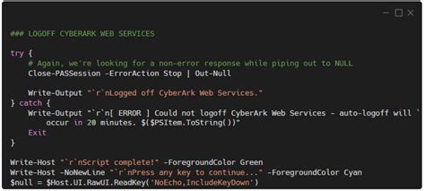 Pam Automation Securing Human Interactive Pam Administrator Powershell