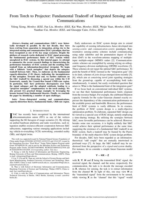 Pdf From Torch To Projector Fundamental Tradeoff Of Integrated
