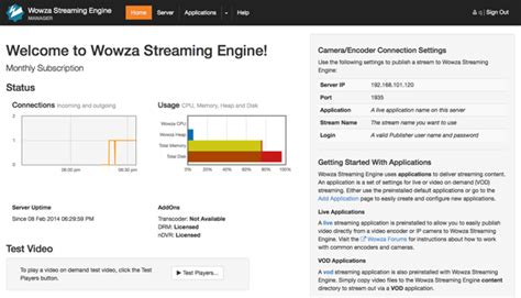 Wowza Streaming Engine Hls Rails Operfretro