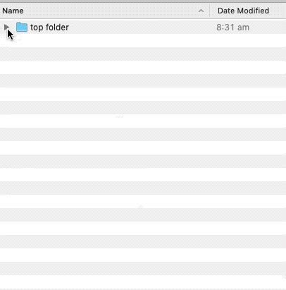 Macos To Recursively Show All The Files In The Current Folder Flat View Ask Different