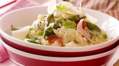 Microwave Spring Vegetable Risotto