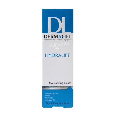 کرم مرطوب کننده پوست خشک هیدرالیفت درمالیفت 50 میل سرسون داروخانه آنلاین