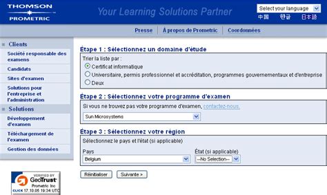 Les Certifications Java Chez Sun Microsystems