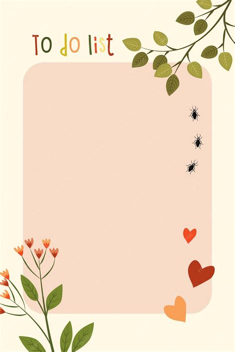 일일 플래너 템플릿 주최자 및 일정 프리미엄 벡터