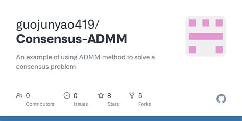 Consensus ADMM Parallel Demo4 Consensus P2p Py At Master Guojunyao419