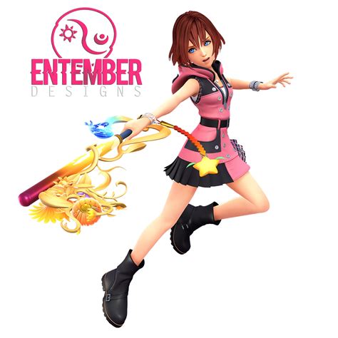 Kairi Kingdom Hearts 3 Render By Entemberdesigns On Deviantart