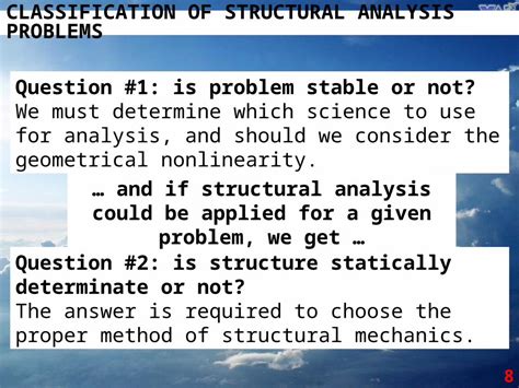 Ppt Lecture 6 Classification Of Structural Analysis Problems