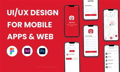 design creative ui ux design in figma mobile app ui ux design with prototype by flutterdev97