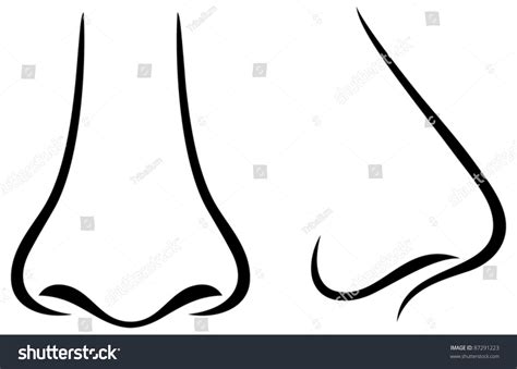Nose Stock Vector Shutterstock
