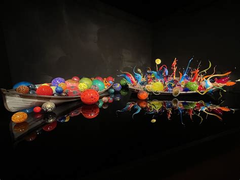 시애틀 치훌리 가든 앤 글래스 유리공예의 진수 글래스 블로잉 작품들