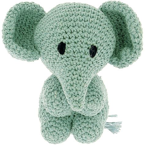 Hoooked Diy Mo The Elephant Eco Barbante Crochet Kit Michaels
