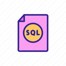 Sql Database Icons By Vector Win