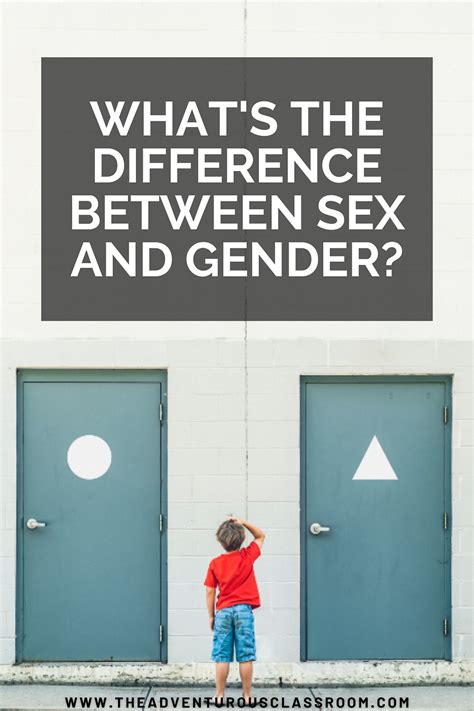 What S The Difference Between Sex And Gender