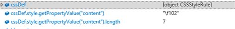 Parsing Css By Javascript Inconsistency Across Edge And Chrome Stack