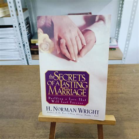 The Secrets Of A Lasting Marriage H Norman Wright Shopee Malaysia