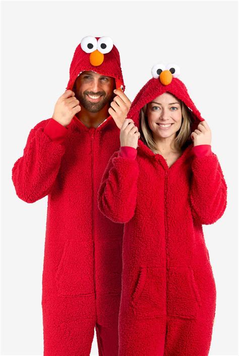 Elmo Sesame Street Adult Onesie Sesame Street Adult Onesies The