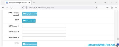 Synchronize The Clock Of Your Pfsense 26 Firewall From A Time Server Ntp Firewall
