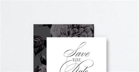 The Knot Classically Elegant Save The Date Petite Cards The Knot Classically Elegant Save The Date Petite Cards