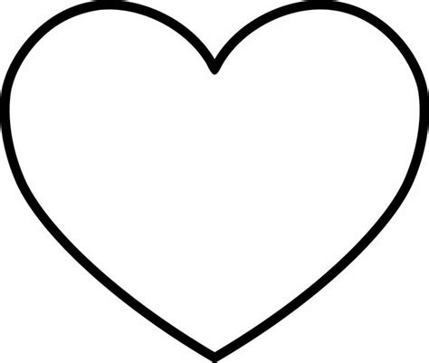 Moldes De Corazón Gratis Para Imprimir