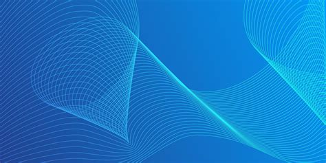 Blue Gradient Design With Dynamic Blended Lines And Smooth Transitions For Modern And Abstract