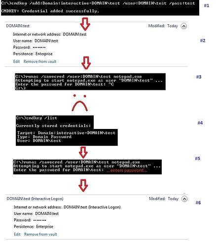 runas command bypass credentials windows spiceworks community