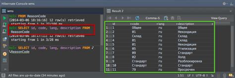 hibernate console returns nulls ides support intellij platform jetbrains