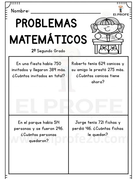 Cuadernillo Problemas Matematicos Primaria 5 27 En 2025 Problemas