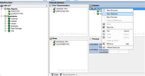 sap bi sap bw sap analytics cloud bex new selection