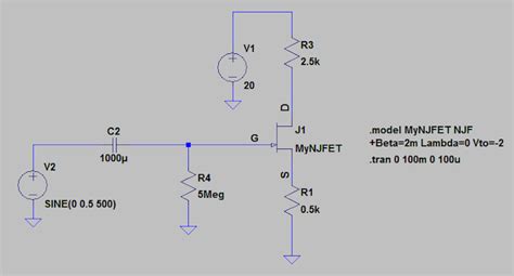 Jfet Biasing Techniques Junction Field Effect Transistors Electronics Textbook