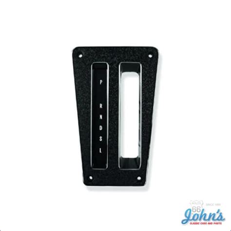 Console Shift Plate Automatic Gm Licensed Reproduction For Camaro