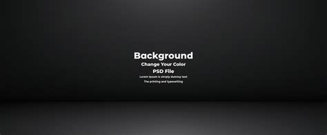Psd 추상적인 검은색 그라디언트 배경 빈 어두운 텍스처 벽지 프리미엄 Psd 파일