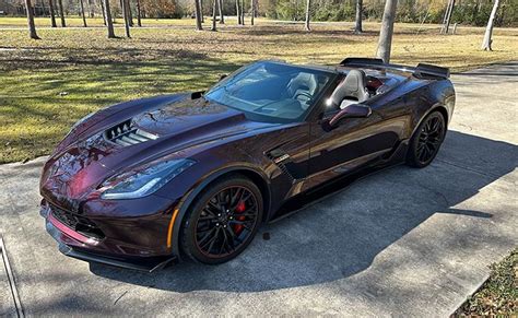 Corvettes For Sale 10k Mile 2017 Corvette Z06 Convertible With Manual