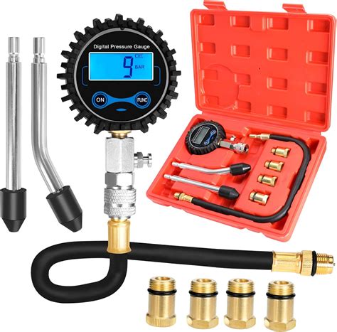 Betooll 8pcs Compression Tester Automotive Digital