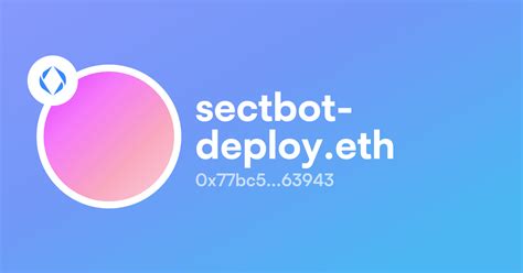 Sectbot Deployeth On Ens