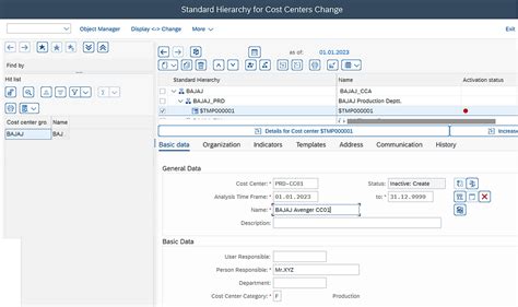 Cost Center In SAP