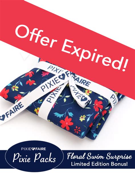 Pixie Packs July Promo Offer