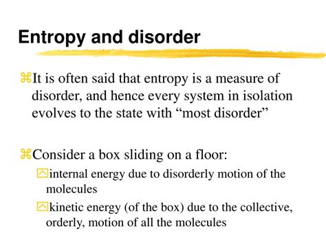 PPT Entropy Probability And Disorder PowerPoint Presentation Free Download ID 6136296