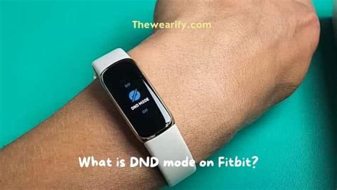 What Is DND Mode On Fitbit Explained